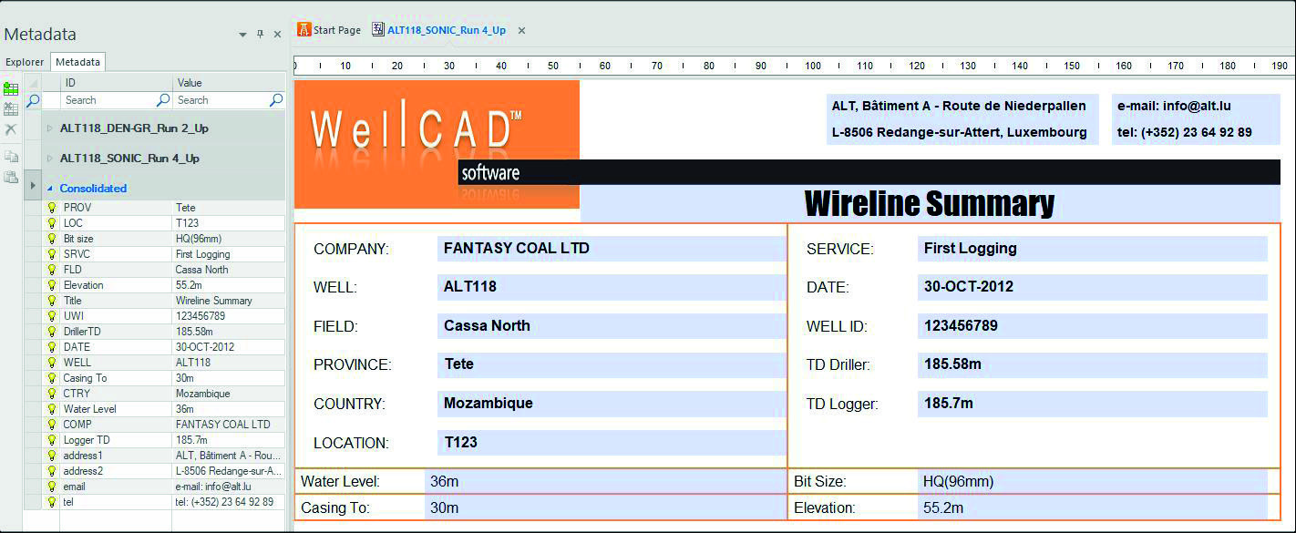 WellCAD 5.7 – WellCAD by ALT